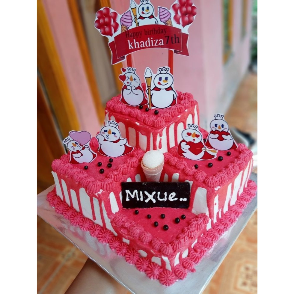 Jual Topper MIXUE / Bisa Tambah Nama / Topper Karakter / Topper Murah ...