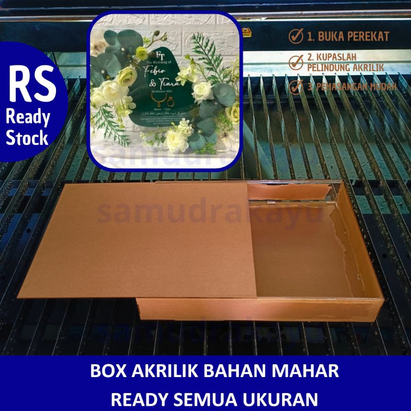 Jual BOX MAHAR AKRILIK TRANSPARAN/BOX VIRAL , BOX BAHAN MAHAR, KOTAK ...