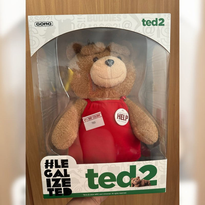 Jual Boneka Ted2 - ted Action Plush Figure 100% ORIGINAL POP MART ...