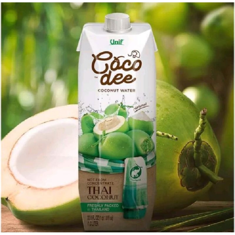 Jual COCO DEE COCONUT WATER 1 LITER | Shopee Indonesia