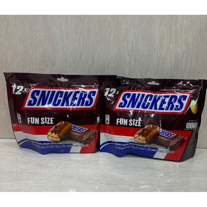 Jual snicker coklat fun size isi 14pcs | Shopee Indonesia