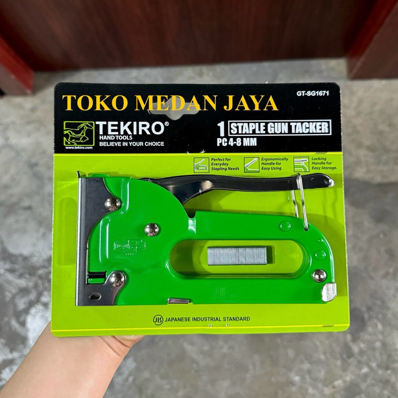 Jual TEMBAKAN STAPLES TEKIRO STANDAR 4 - 8 MM STAPLES GUN TRACKER ...
