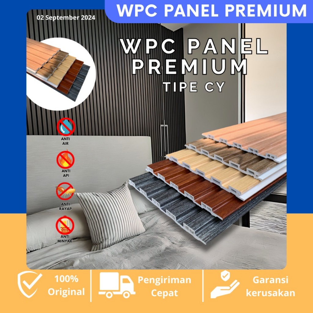 Jual WPC PANEL (PREMIUM) Panjang 3 Meter dan 1 Meter / Wpc Panel Tipe ...