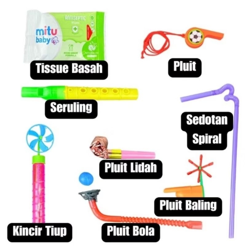 Jual ANEKA TIUPAN PELUIT ALAT TERAPI WICARA ANAK STIMULASI OROMOTOR ...