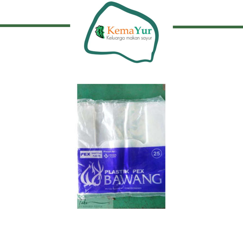 Jual Plastik Cap Bawang (Per Pack) | Shopee Indonesia