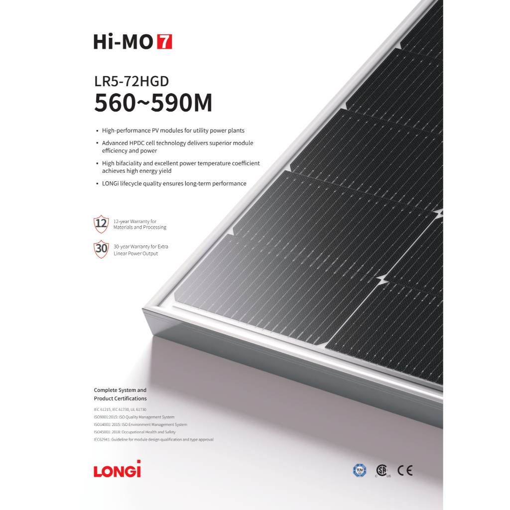 Jual LONGI - Bifacial 580 WP Hi Mo 7 Modul SNI [Utomo SolaRUV] | Shopee ...