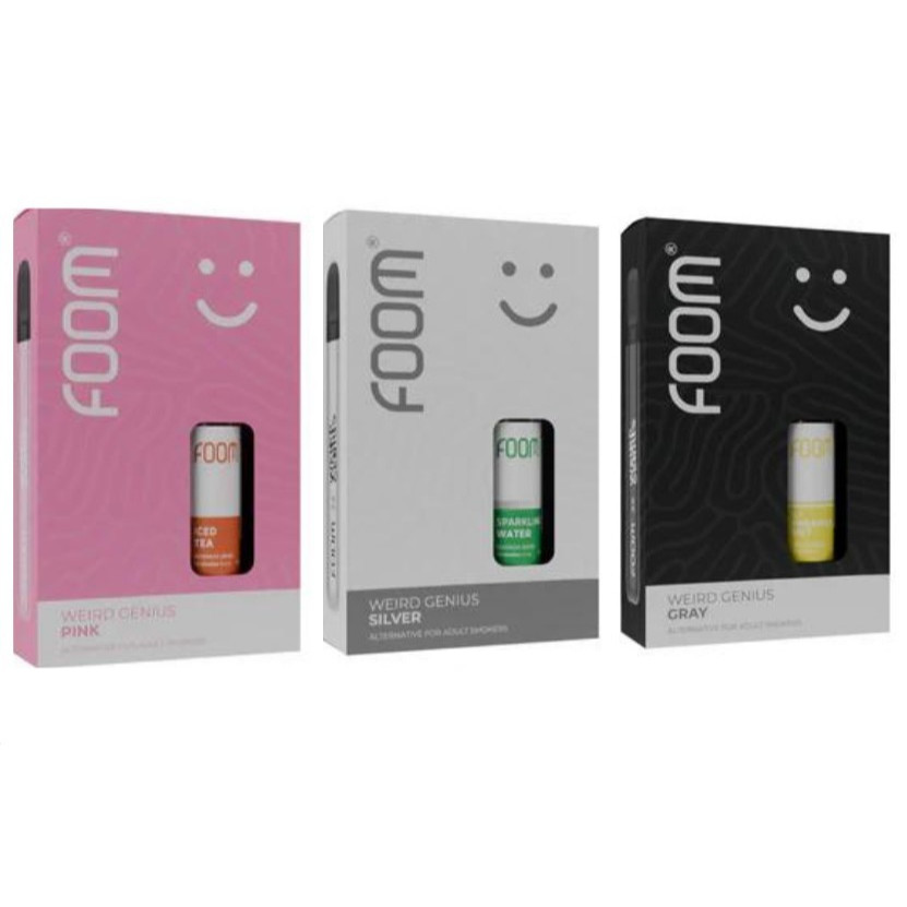 Jual Bundle Foom X Pod x Weird Genius Bundling Liquid Vape Saltnic 15ml ...