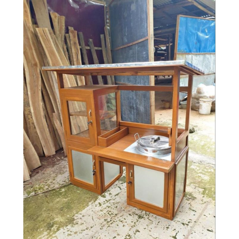 Jual gerobak bakso keliling / mie ayam / bubur ayam / bakwan kawi ...