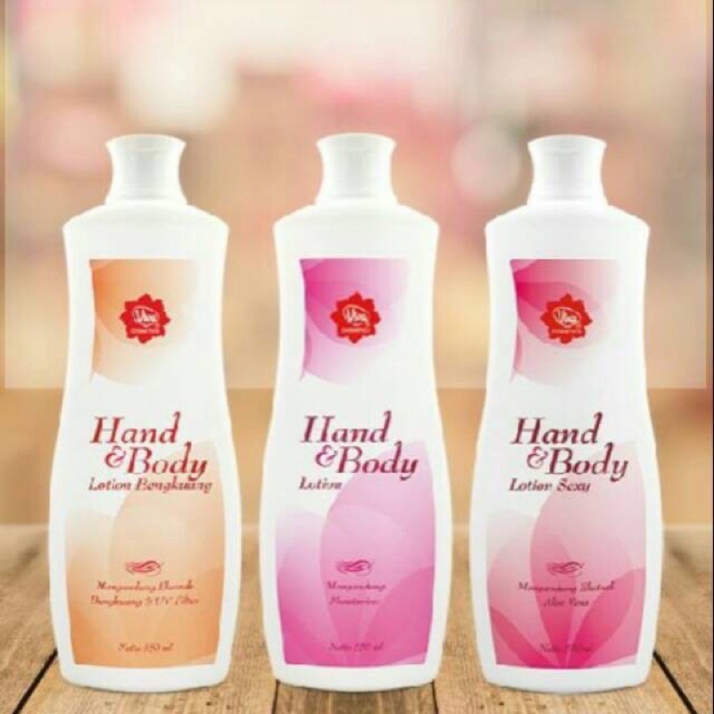 Jual VIVA HAND BODY LOTION KEMASAN 550ML (BESAR) | Shopee Indonesia