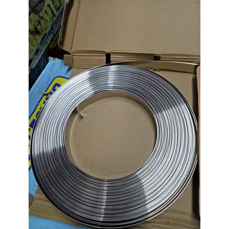 Jual strapping band 12mm stainless tali pengikat peti band it tools ...