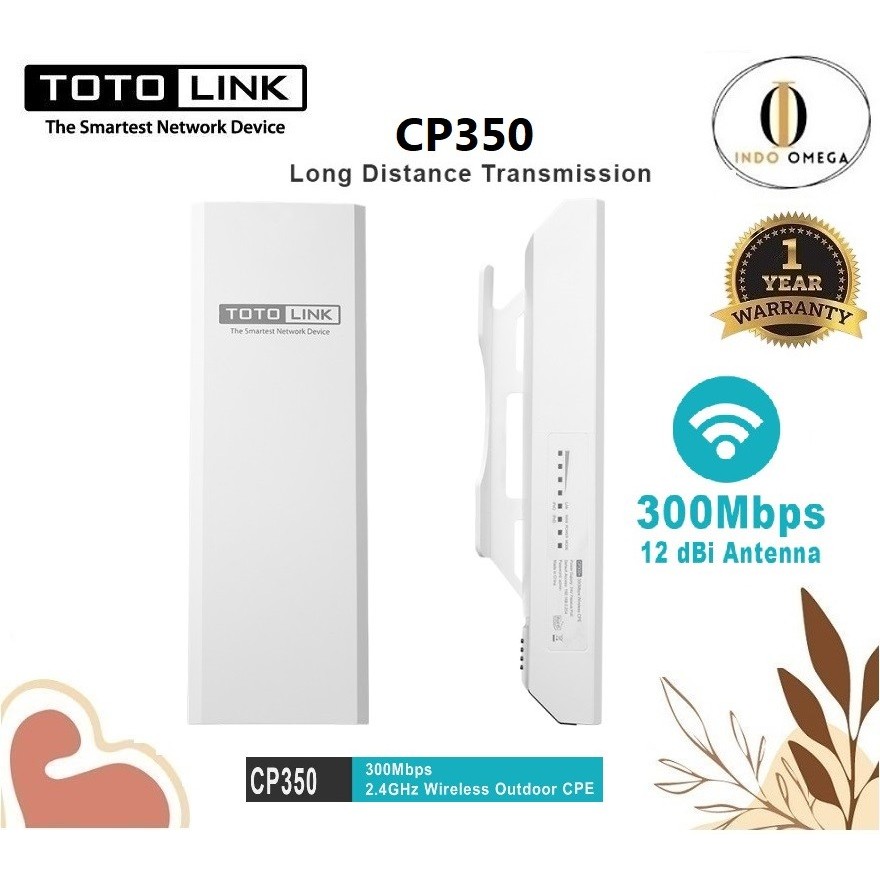 Jual TOTOLINK CP350 300Mbps 2.4GHz Wireless Outdoor CP 350 CP350 | Shopee Indonesia