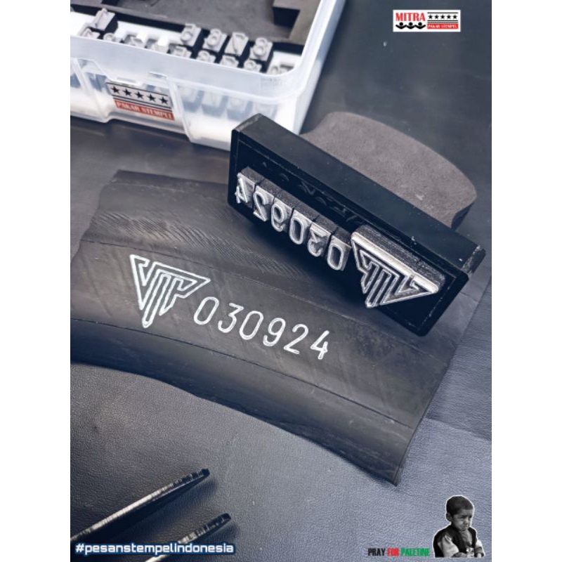 Jual stempel kode produksi ban dalam cap produksi ban | Shopee Indonesia