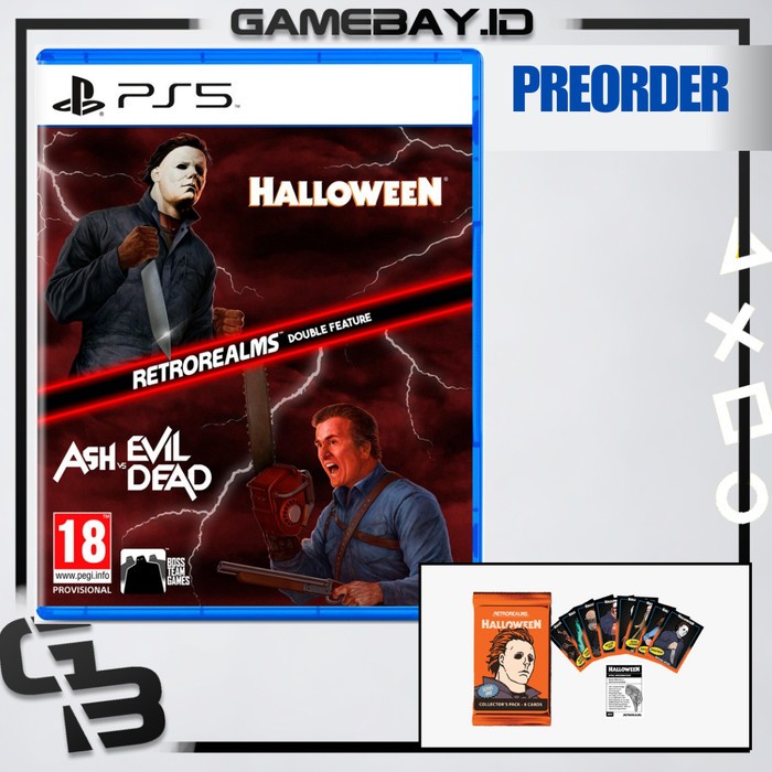 Jual Ps5 Halloween and Ash vs Evil Dead RetroRealms Double Feature ...