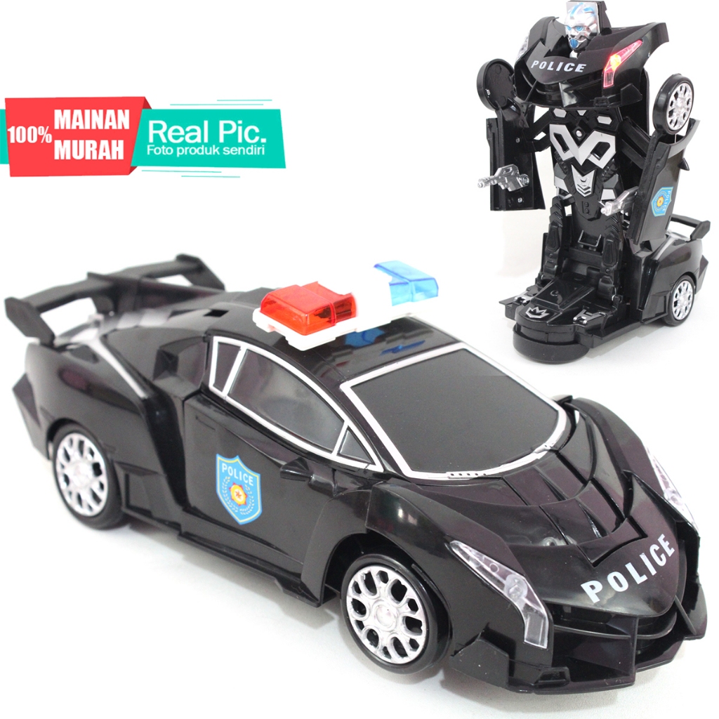 Jual MAINAN POLICE VENOM GOD OF WAR NO.8997 ROBOT MOBIL POLISI BUMP ...