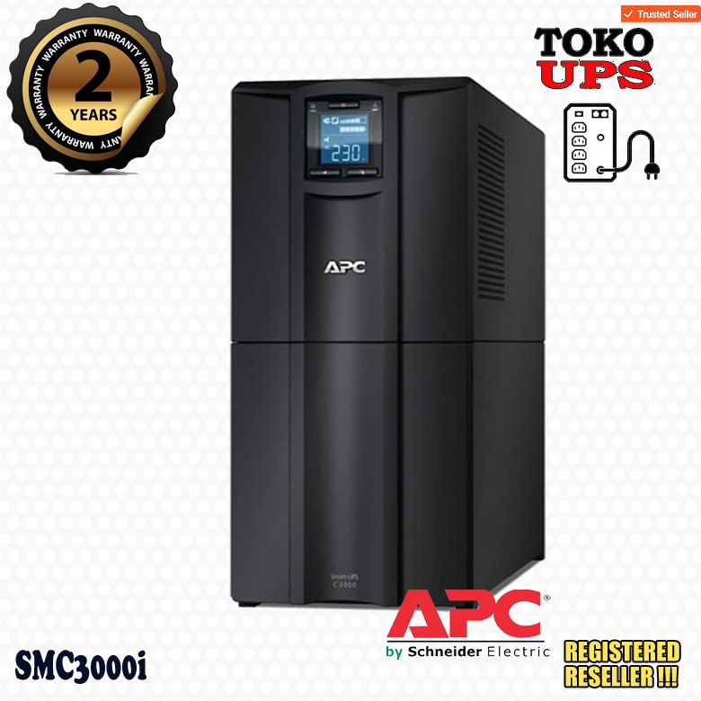 Jual UPS APC SMC3000I 3000VA 2100W APC Smart-UPS C 3000VA LCD 230V | Shopee Indonesia