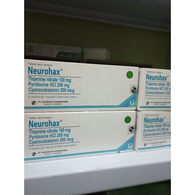 Jual Neurohax / box 100 kaplet | Shopee Indonesia