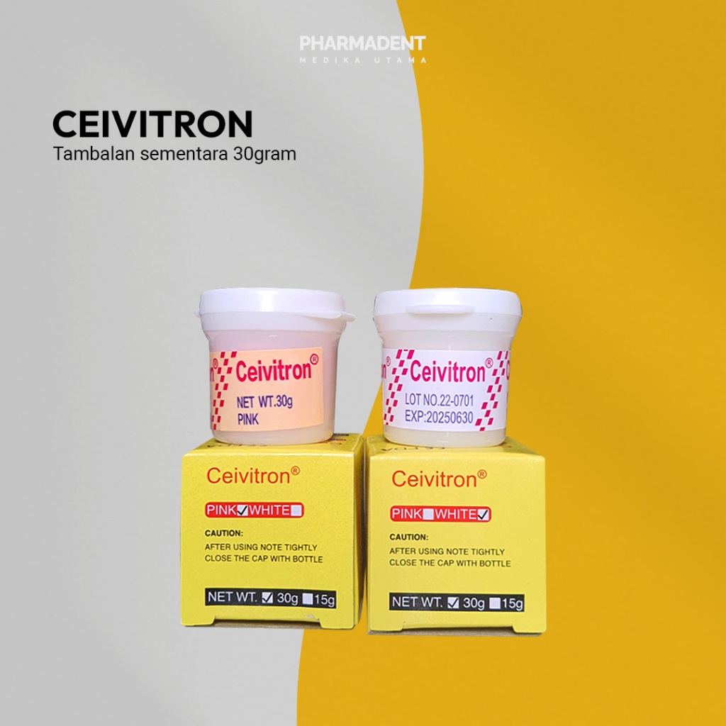 Jual Cevitron Tambalan Gigi Sementara 30g | Shopee Indonesia