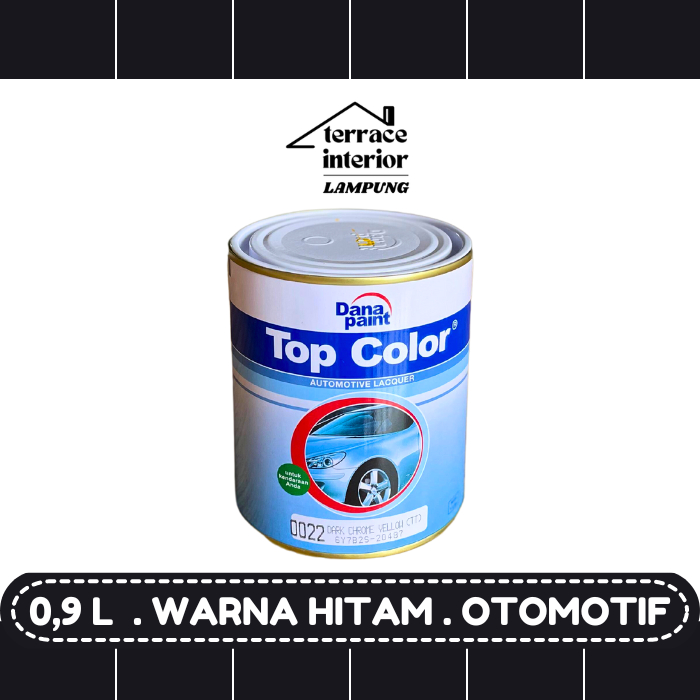 Jual Cat Duco Top Color Warna Hitam Glossy 1L ( AUTOMOTIVE LACQUER ...