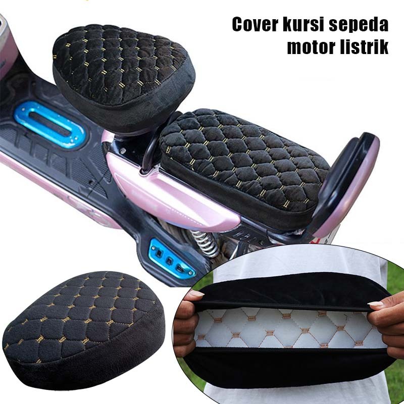Jual 1 Set Cover Jok Sepeda Listrik/Pelindung Jok Sepeda Listrik/Sarung ...