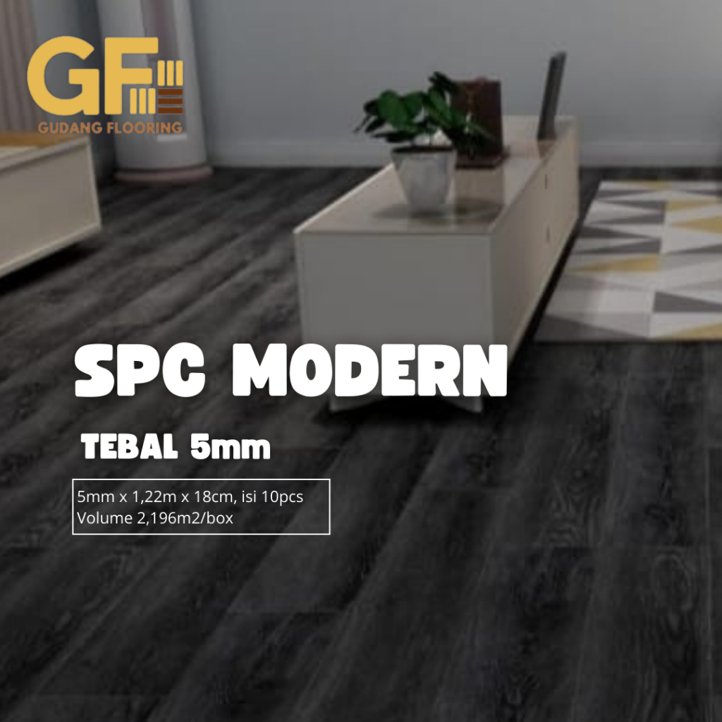 Jual SPC MODERN 5MM | Lantai Vinyl SPC | Vinyl SPC Flooring | Shopee ...