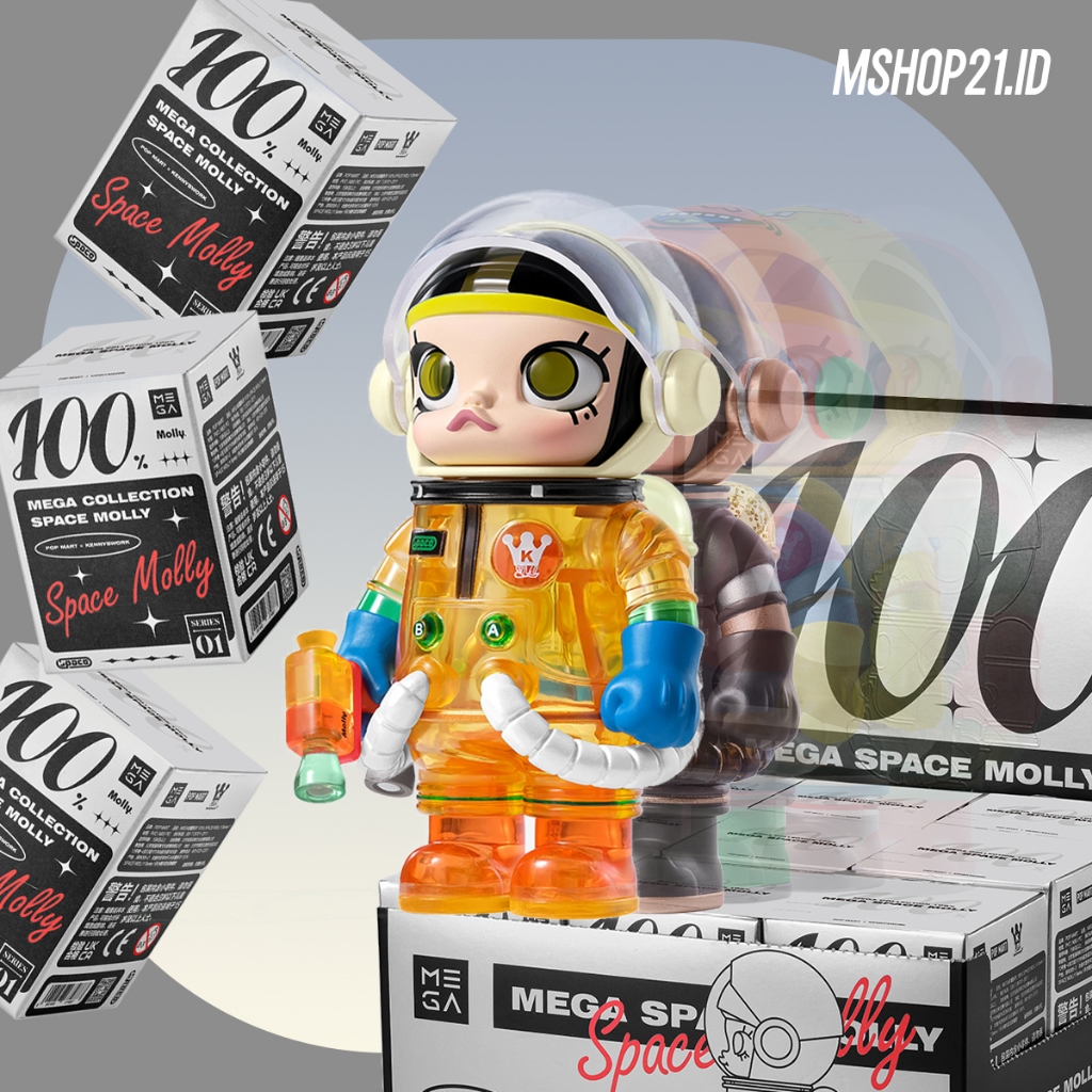 Jual POPMART | MEGA SPACE MOLLY V1 Series Blind Box | Shopee Indonesia