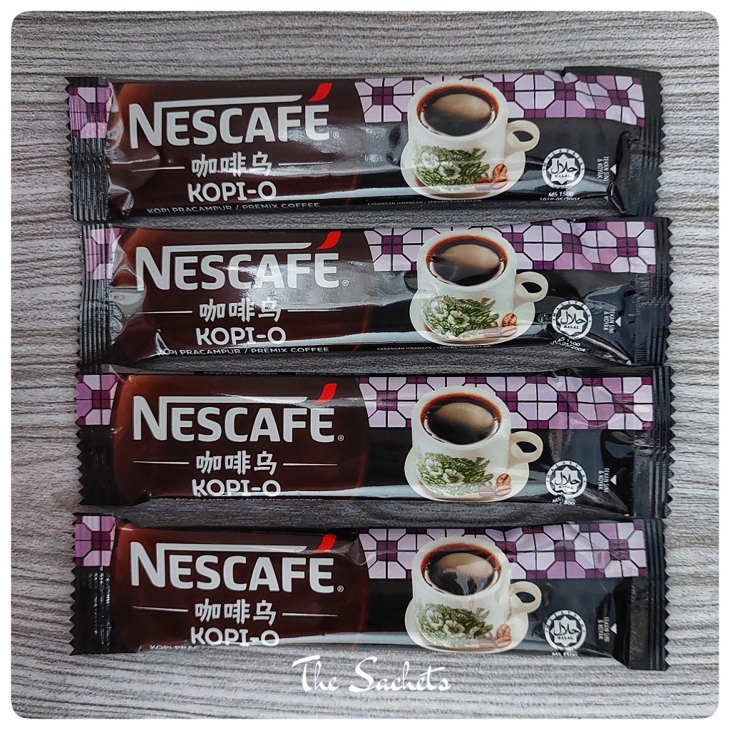 Jual Nescafe Kopi O Sachet Kopi Malaysia Eceran | Shopee Indonesia