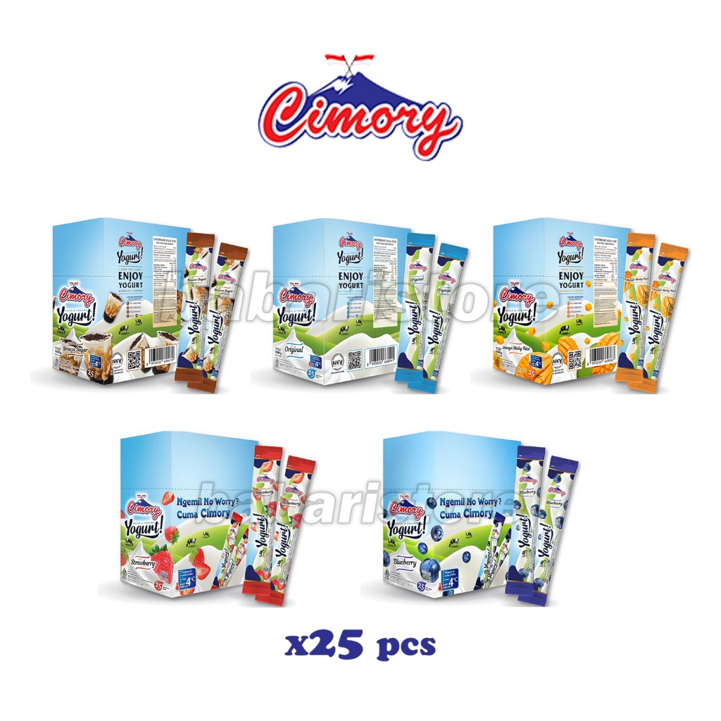Jual [Box isi 25 pcs] Cimory Yogurt Stick - 40gr x 25 | Snack Jajanan ...
