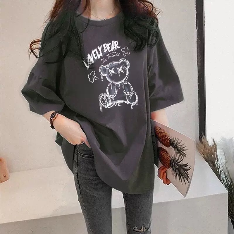 Jual Kaos Oversize Cewek LovelyBear / Baju Oversize Wanita Terbaru ...