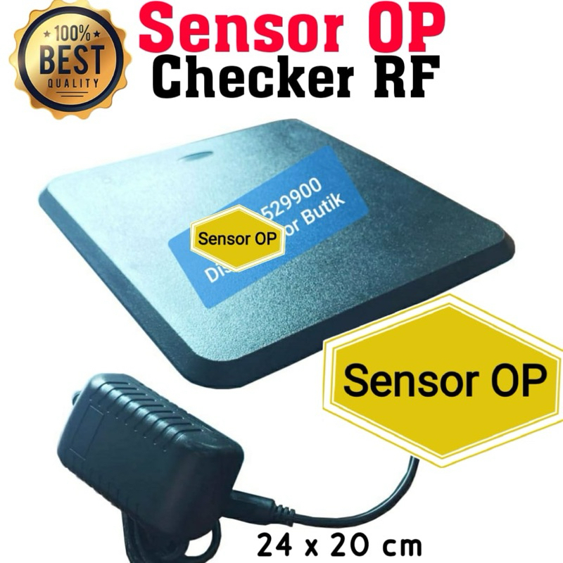 Jual Sensor OP checker Tag / Label RF 8.2 Mhz Alarm toko anti maling ...