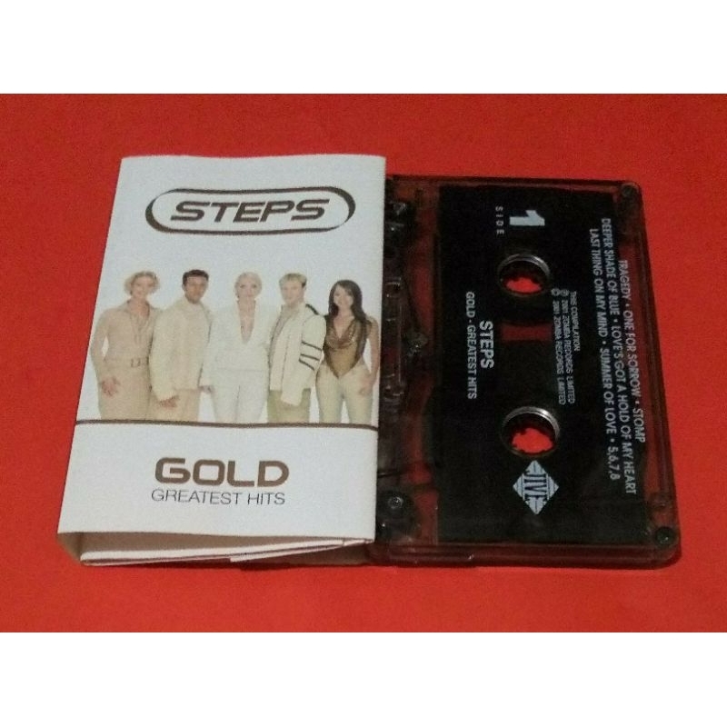 Jual kaset pita STEPS GOLD GREATEST HIST | Shopee Indonesia