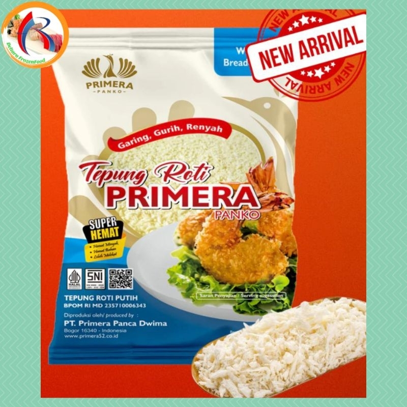Jual Tepung Roti PRIMERA Panko 225gr || Tepung Panir | Tepung Risoles ...