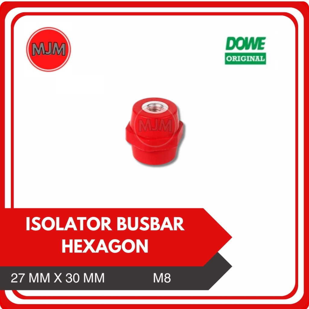 Jual Busbar Insulator/Isolator Hexagonal SEP 30 M8 | Shopee Indonesia