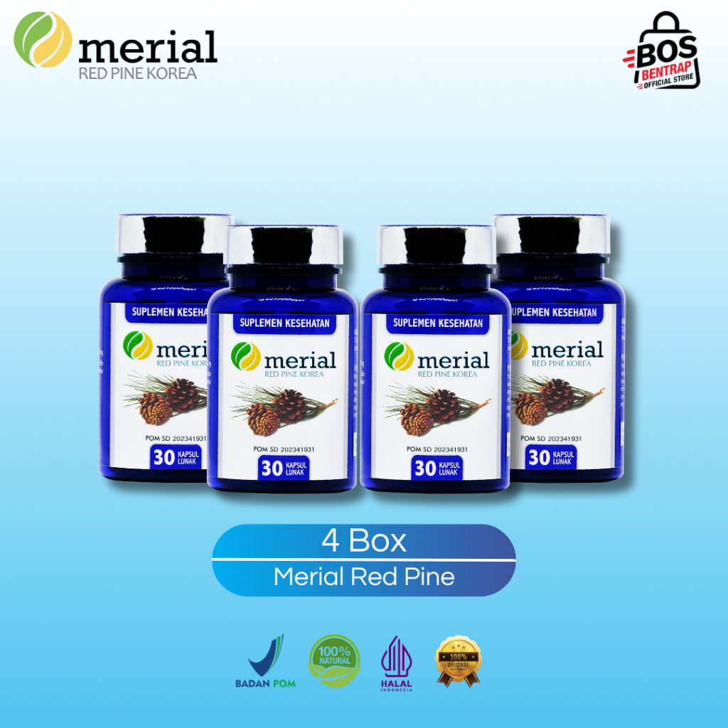 Jual MERIAL RED PINE KOREA 4 BOX - ULTIMATE PACKAGE | Shopee Indonesia