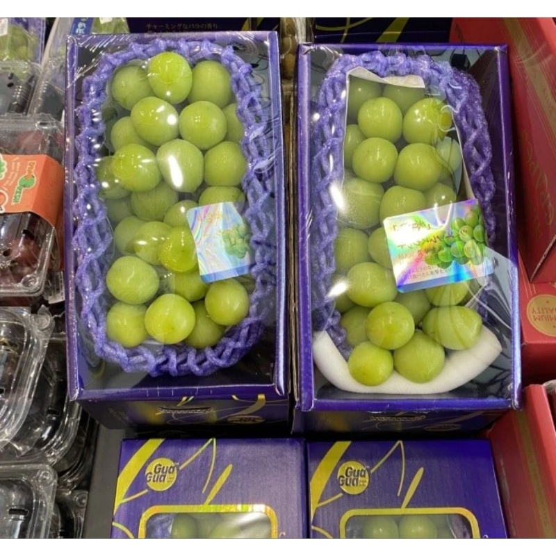 Jual Anggur Shine Muscat Fresh 1 Kg / Box | Shopee Indonesia