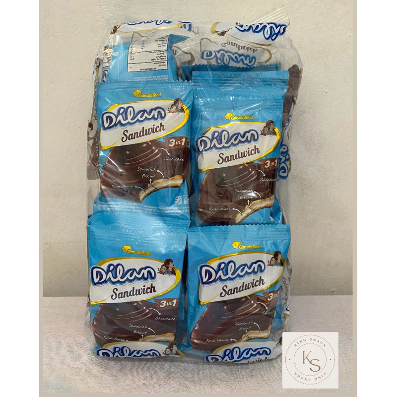 Jual Dilan Sandwich Cokelat 3in1 isi 20pcs(2 renceng) | Shopee Indonesia