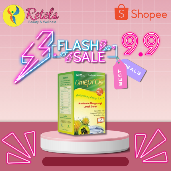 Jual Omepros Soft Capsul Isi 30 & 60 Capsul / Kolestrol / Jantung ...
