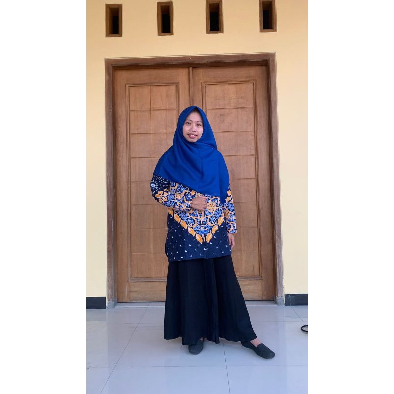 Jual TUNIK BATIK MUHAMMADIYAH TERBARU NAVY | Shopee Indonesia