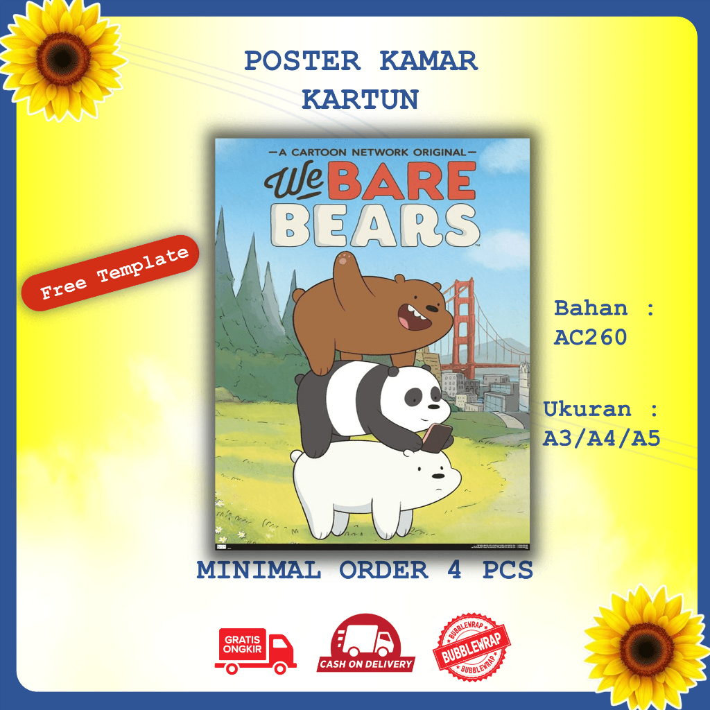 Jual Poster Kamar/Poster Dinding Tema Kartun,A3,A4,A5 | Shopee Indonesia