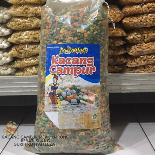 Jual KACANG CAMPUR BAL ISI 4 KG / KACANG TUMPAH/ KACANG MIX MERK ...