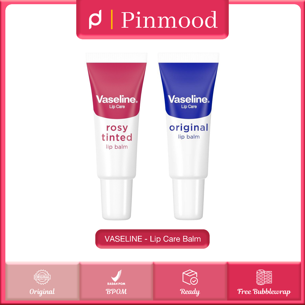Jual VASELINE - LIP CARE ( 10 g ) - Lip Balm Rosy Tinted | Original Pelembab & Pencerah Bibir ...