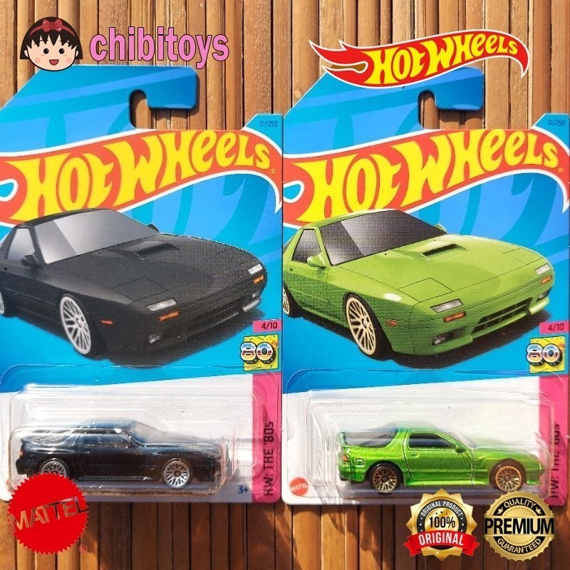 Jual Hot Wheels 89 Mazda Savanna RX-7 FC35 Sport Car Original Mattel ...