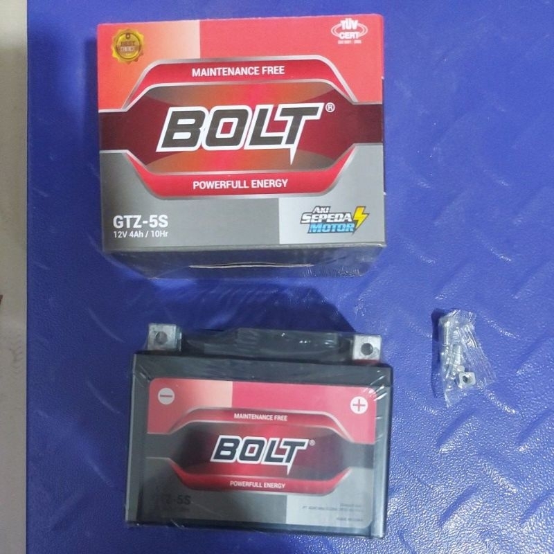 Jual AKI BOLT GTZ-5S /AKI GLOBAL GTZ-5S / AKI SMO 5AH GTZ5S | Shopee ...