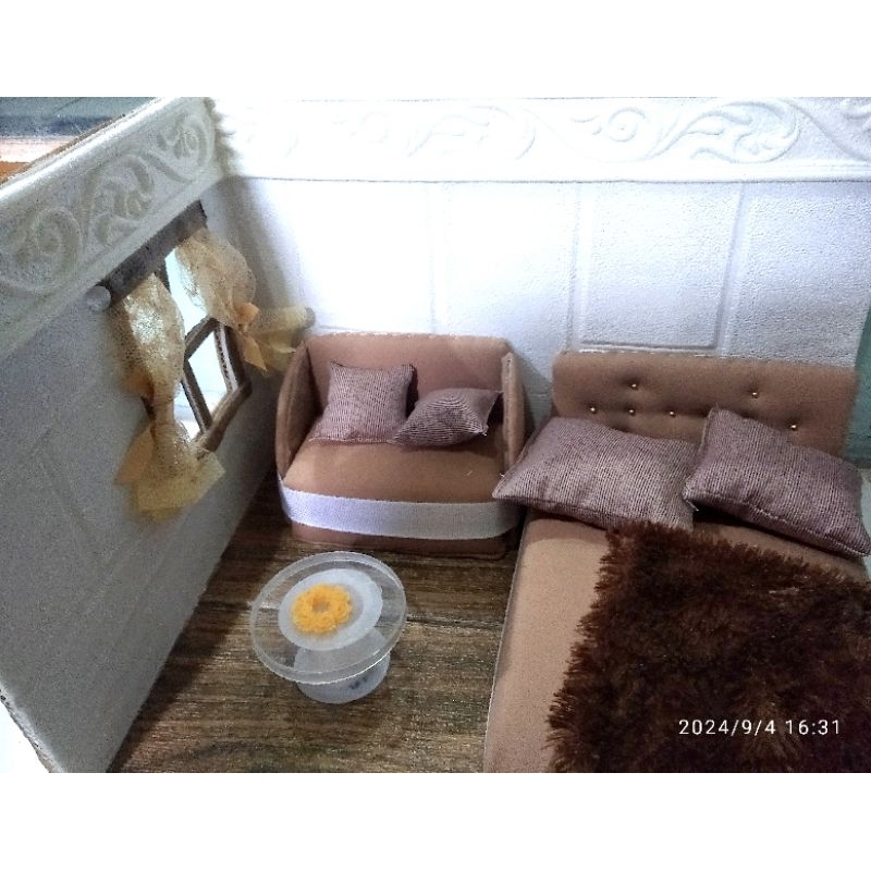 Jual pesanan miniatur rumah boneka mainan untuk boneka labubu doll ...