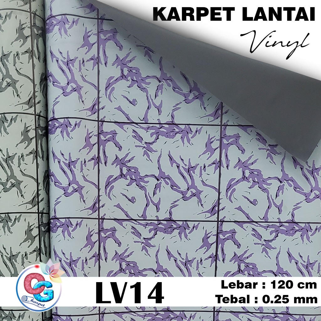 Jual Karpet Lantai/Meja Plastik/Vinyl Lebar 120cm x Panjang per 50cm - LV14 | Shopee Indonesia