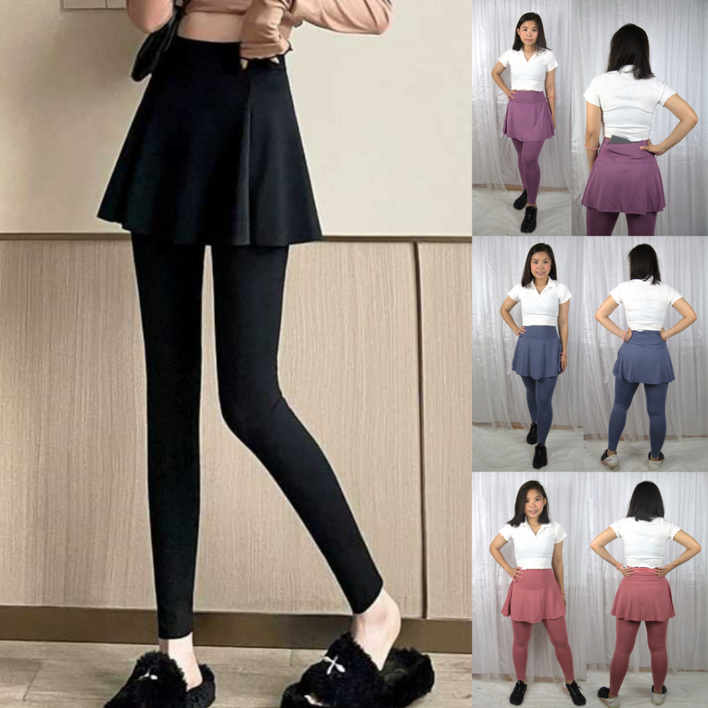 Jual Oppa Style Shop 303 Legging Rok Olahraga Wanita / Skirt Sports Running Yoga / Rok Legging ...