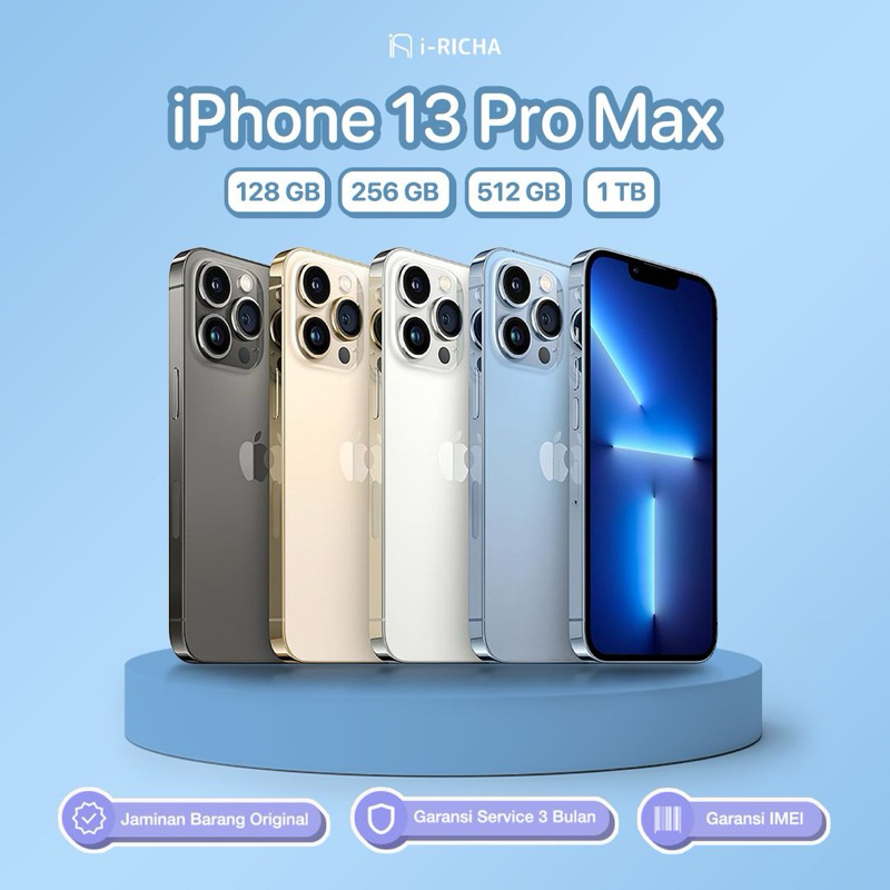 Jual IPHONE 13 PROMAX INTER DAN IBOX | Shopee Indonesia
