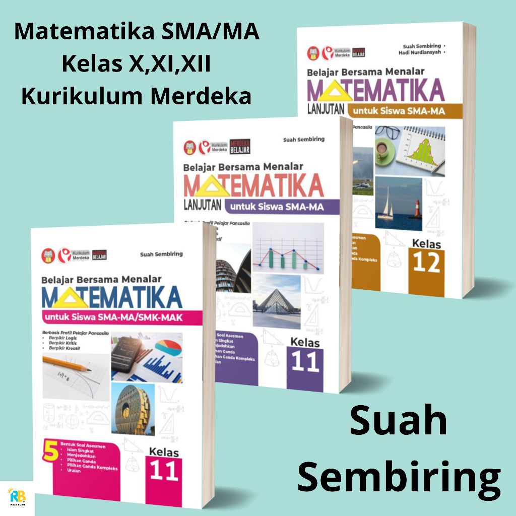 Jual Buku Matematika Umum SMA/MA Kelas XI/Tingkat Lanjutan XI/XII Kurikulum Merdeka-Suah ...