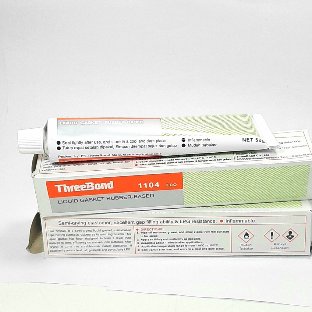 Jual [EJ] threebond 1104 lem gasket tribon paking cair liquid 50gram ...