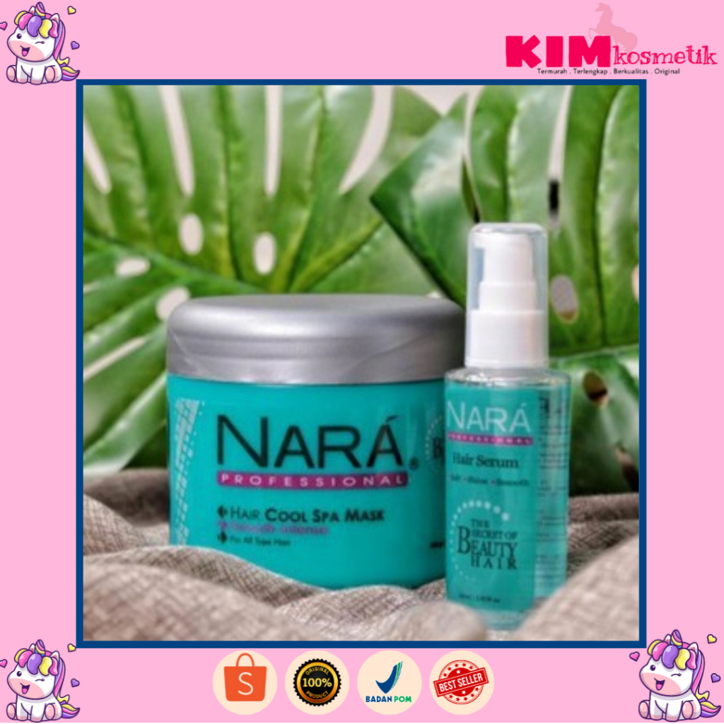 Jual NARA Professional Hair COOL SPA Mask Perawatan rambut 500ML - Har Spa | Shopee Indonesia