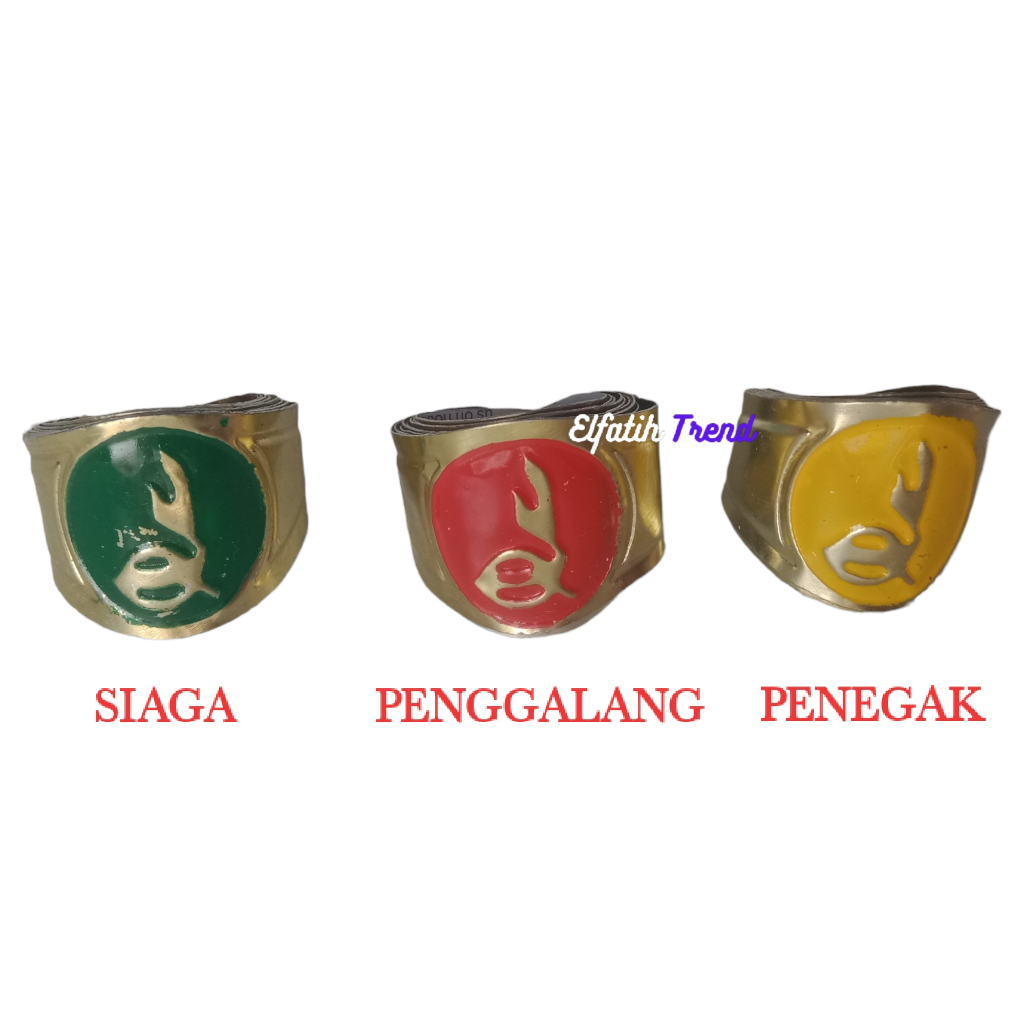 Jual RING KACU PRAMUKA - RING DASI PRAMUKA - RING HASDUK | Shopee Indonesia